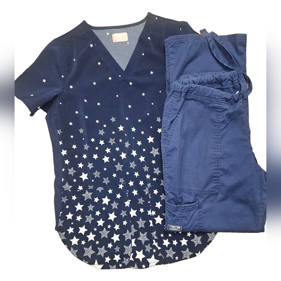 Smart Scrubs | Other | Stars Scrub Set | Poshmark